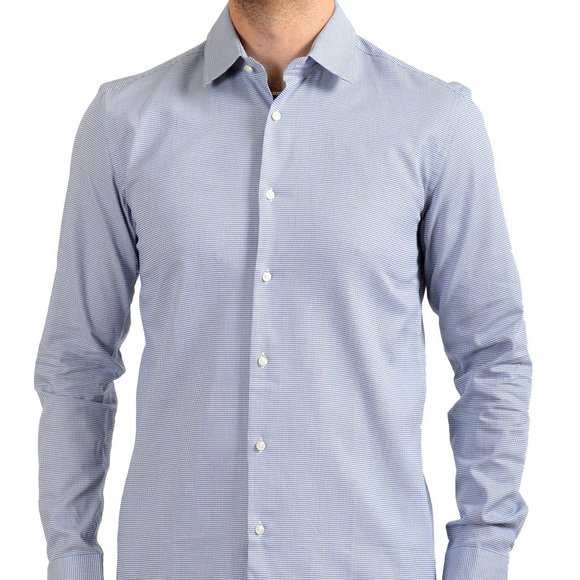 Hugo Boss | Shirts | Hugo Boss Mens Isko Slim Fit Multicolor Geometric ...